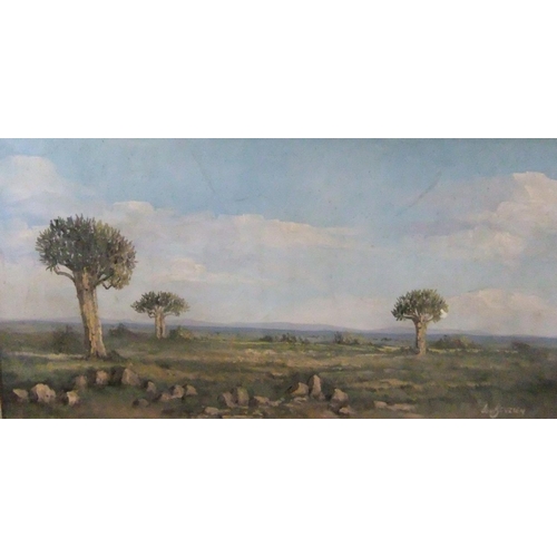 Don BENZIEN (South Africa 20/21stC) oil on board, extensive South ...