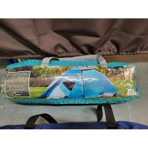 Pair of Tents, one is a 2 person double tent and the other is a Vango ...