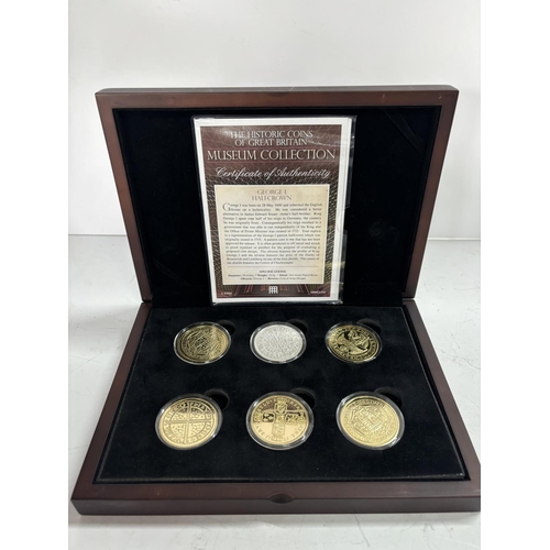 The Historic coins of Great Britain Museum collection, copies of the coins