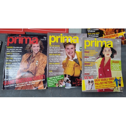 Large quantity of 80s Prima magazines (Qty)