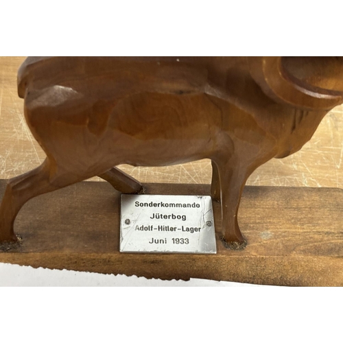 WW2 Trench art Goat Very Rare SS Sonderkommando- Dirlewanger Brigade ...