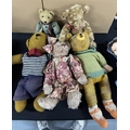 Collection of 5 teddy bears