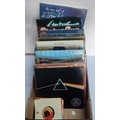 Good collection of vinyl records and singles including Pink Floyd, Kate ...