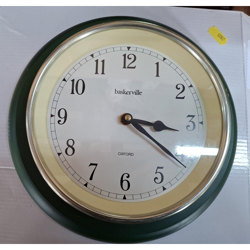 Small Edwardian Oak mirror together with a small converted oil lamp and ...