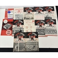 Collection of 12 early Manchester United programmes, mainly home, many ...