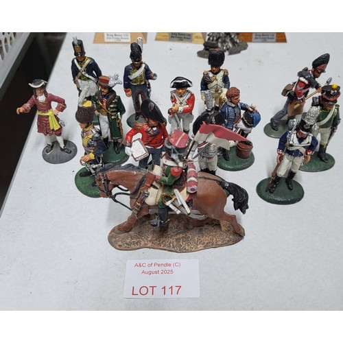 Good collection of Del Prado soldier figurines, to include French and ...