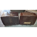 Two vintage value GEC Bakelite radios (2)