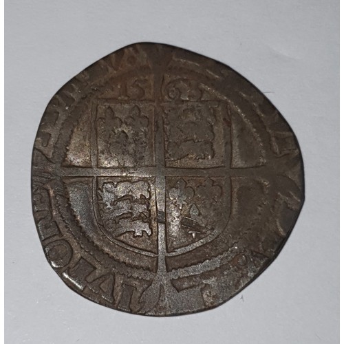 Elizabeth I sixpence dated 1663 Weight - 2.1g