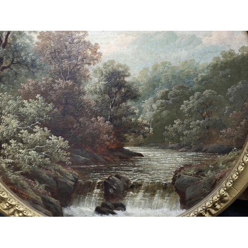 Pair of large, circular, Daniel H Winder (Born Bolton 1870 - c.1920 ...