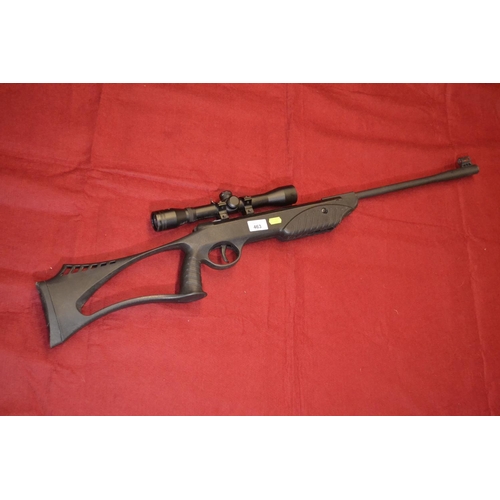 Puma .177 cal air rifle, no. QB207 13 2013 032727, with Nikko Stirling ...