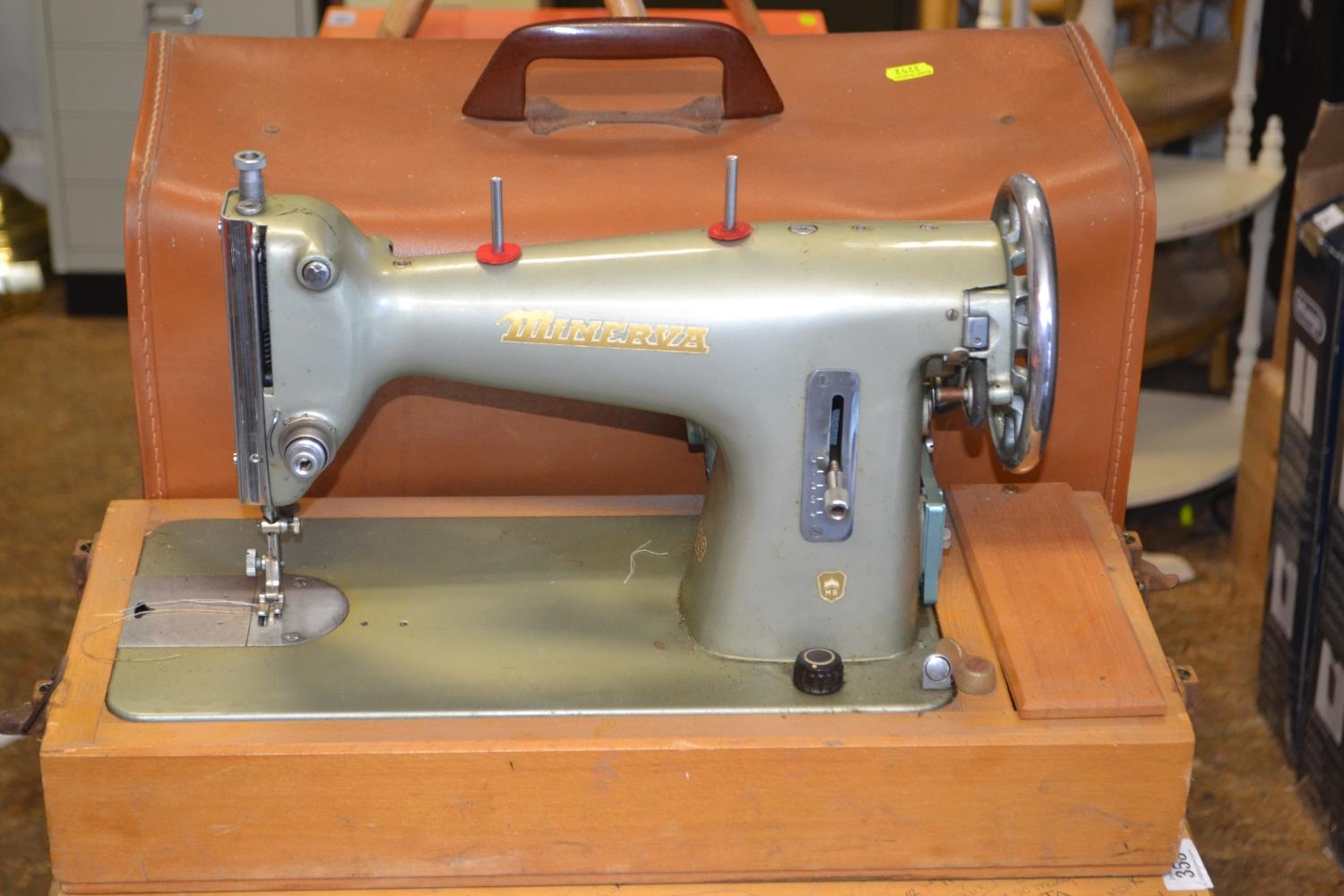 Minerva vintage electric sewing machine