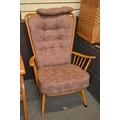 Ercol golden dawn Evergreen high back easy chair, approx. W76 x D87 x ...