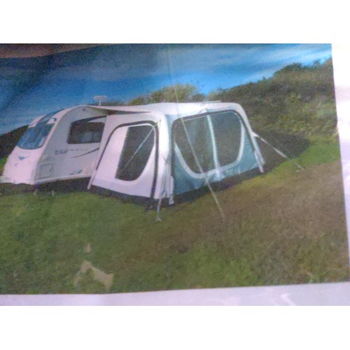 Outwell Pebble 300A inflatable caravan awning. 2.5m x 3m,with addition ...