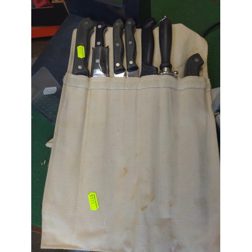 Siemens electric meat slicer together with a set of junior chef's ...