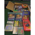 Box of vintage mixed games inc. Sega, Amstrad cassette (cpc) games, inc ...