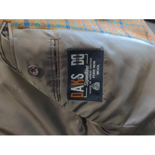 Two mens tweed jackets, inc. Covent Garden collection size 40 reg & Daks size Euro 50