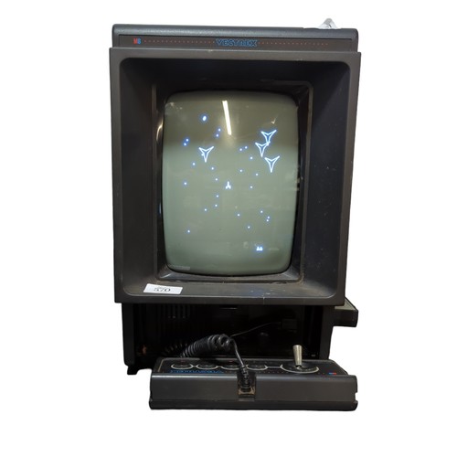 Vectrex model 3000 Retro game console. including 4 games BLITZ ...