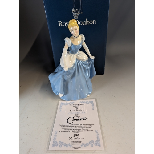Royal Doulton the Disney Princess collection, Cinderella & Belle,