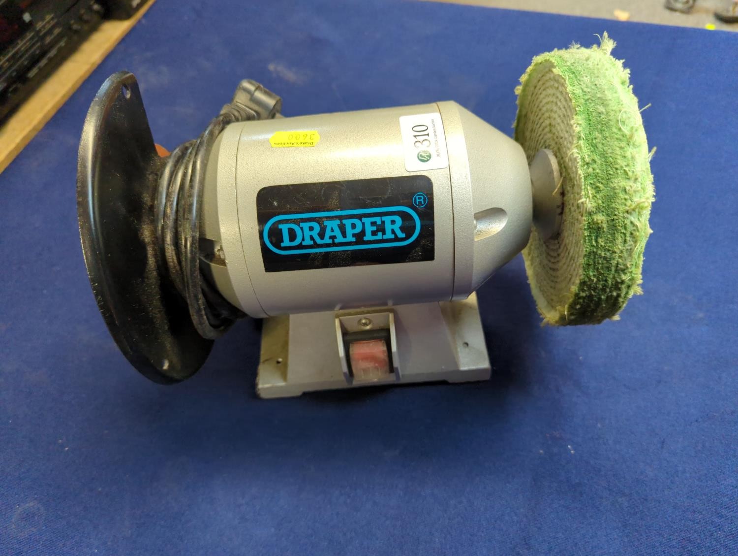 Draper bench grinder
