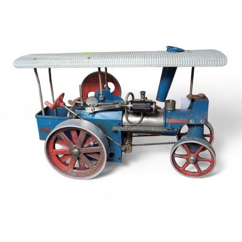 Wilesco 'Old Smokey' model steam engine with scratch built wooden ...