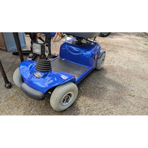 Days healthcare blue mobility scooter