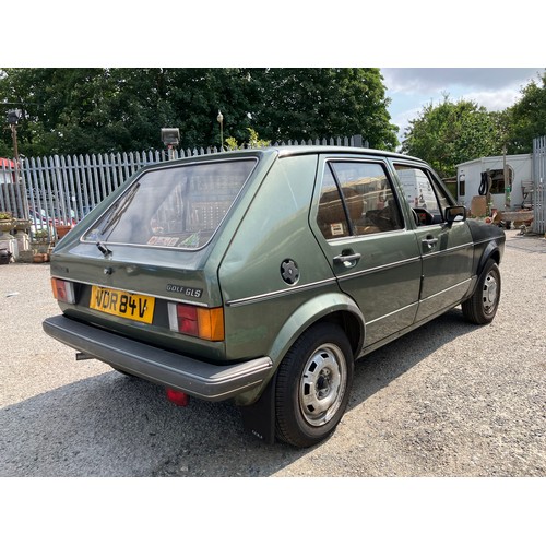 1979 Volkswagen Golf Mk1 1300cc 32,973miles Green
