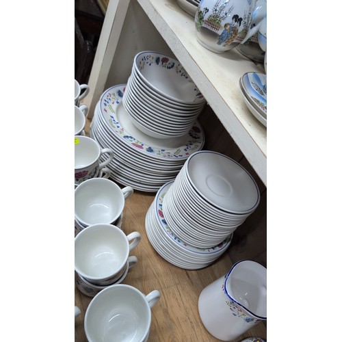 Part dinner service by BHS (British Home Stores), “Priory” pattern ...