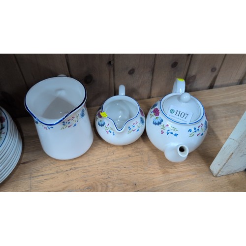 Part dinner service by BHS (British Home Stores), “Priory” pattern ...