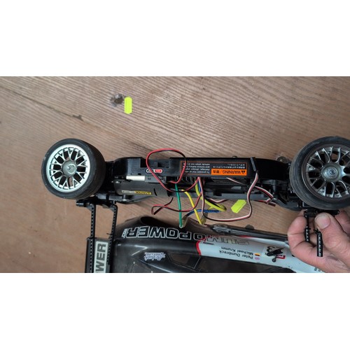 Radio-controlled model car with a Nissan GT-style bodyshell in Sumo ...