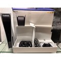 PS5 WITH 2 CONTROLLERS 1 X WHITE 1X BLACK USED IN BOX - RRP £450 + £80 ...