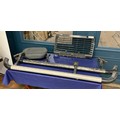 DEFENDER GRILL, SET OF SIDE STEPS -COST WHEN NEW £228-£360 & SEAT ...