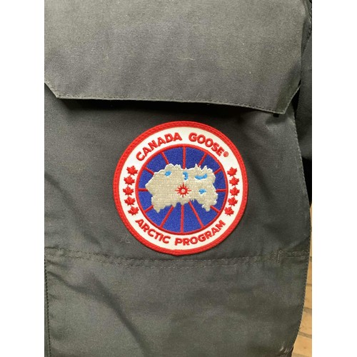 CANADA GOOSE BLACK EXPEDITION PARKA HERITAGE MENS JACKET MODEL 4660M ...