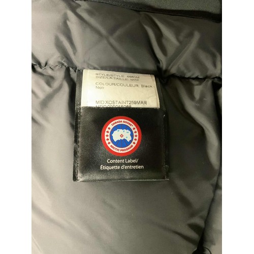 CANADA GOOSE BLACK EXPEDITION PARKA HERITAGE MENS JACKET MODEL 4660M ...