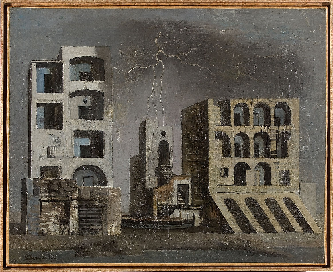 EUGENE BERMAN* (Saint Petersburg 1899 - 1972 Rome)Thunderstorms ...