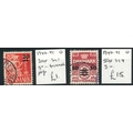 Faroe Islands; British Occupation; 1940-41 20ø on 15ø and 50ø on 5ø g ...