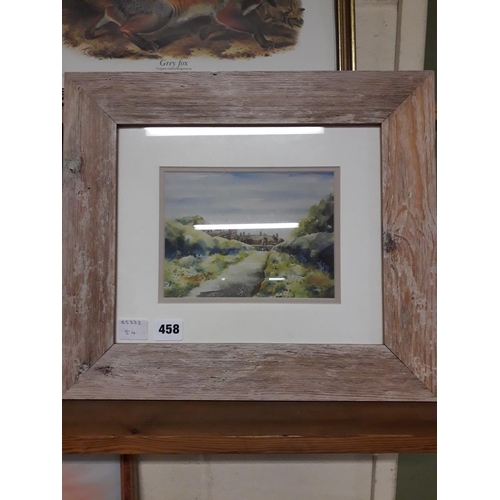 SHEILA LOCKLEY FRAMED WATERCOLOUR PAINTING