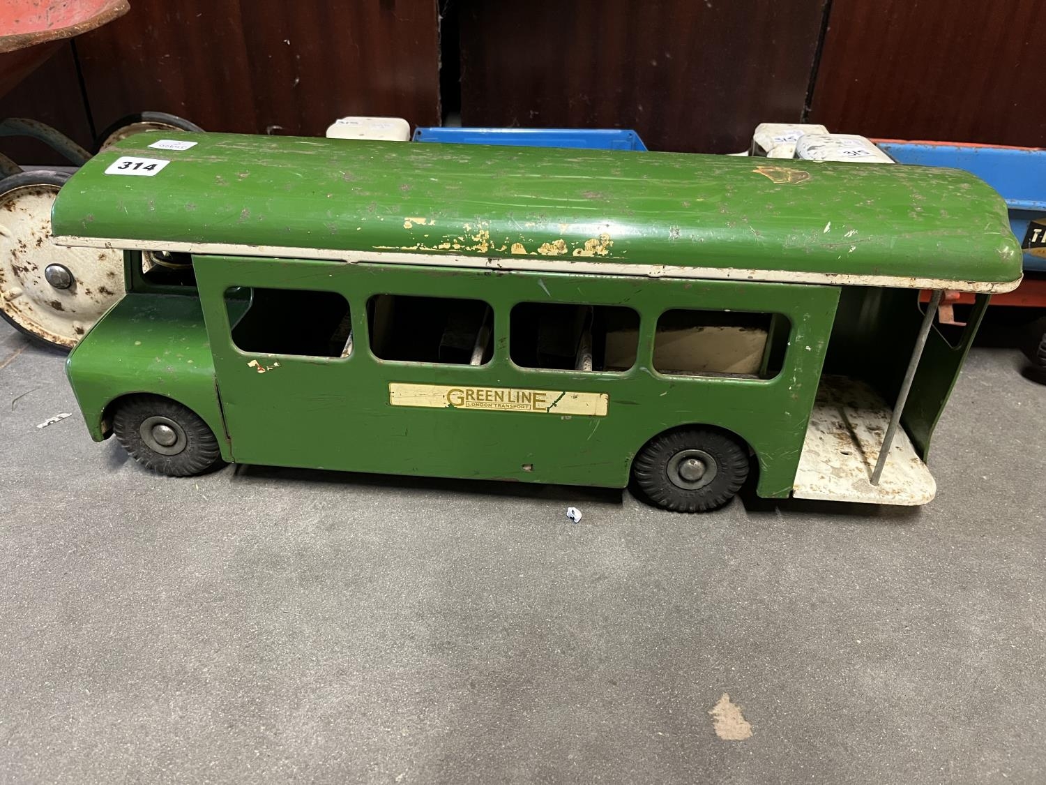 TRIANG TOY BUS