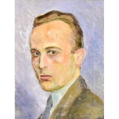 AAR Edward Seago (1910-1974) - Oil painting - Shoulder-length portrait ...
