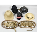 A Small Selection of Hats, including; two pith helmets, a Home Front ...