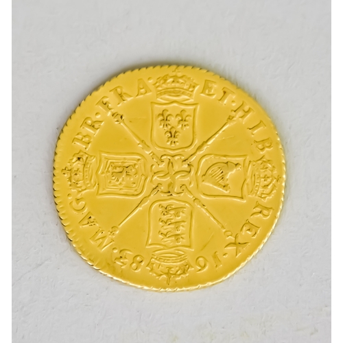 A Charles II (1660-1685) Gold Guinea, 1683, Tower Mint, 8.35g, very ...