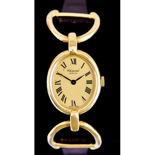 A Lady's Manual Wind Wristwatch by Chopard, Serial No. 53070, 25mm x ...