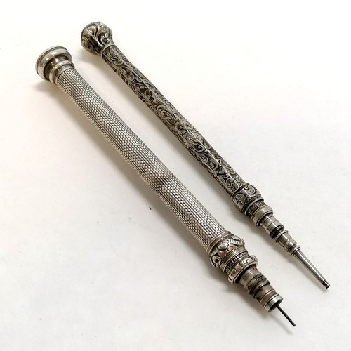 Gabriel Riddle & Sampson Mordan Georgian silver patent propelling ...