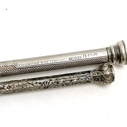 Gabriel Riddle & Sampson Mordan Georgian silver patent propelling ...