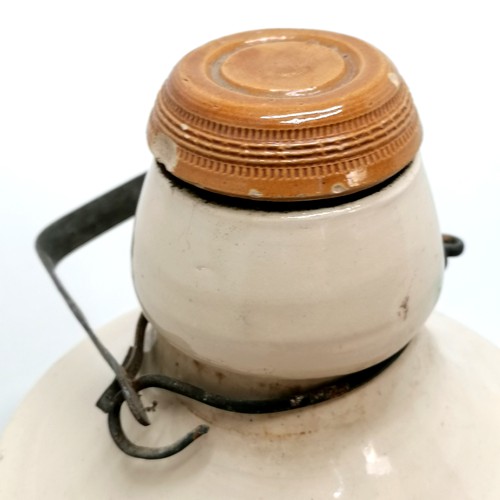Large Brickwoods Portsmouth ginger beer stoneware flagon (48cm high ...