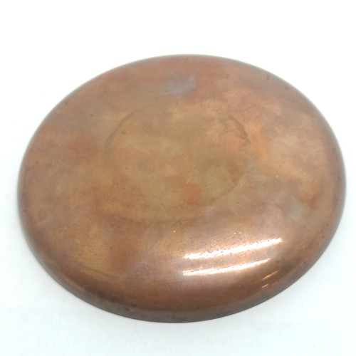 Ulf Johansen Norwegian enamel copper dish - 15cm diameter & has slight ...