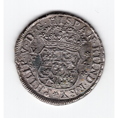 1740 (MF) Mexico 4 reales coin ? - weight 12.1g