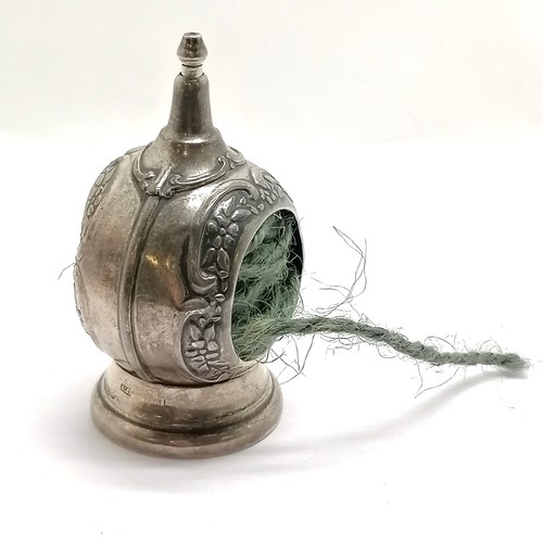 Novelty 1911 silver string holder by Arthur Johnson Smith - 7.5cm high ...