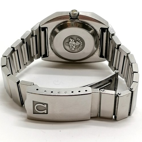 Omega unusual bi-metal seamaster quartz wristwatch in a 30mm case on ...