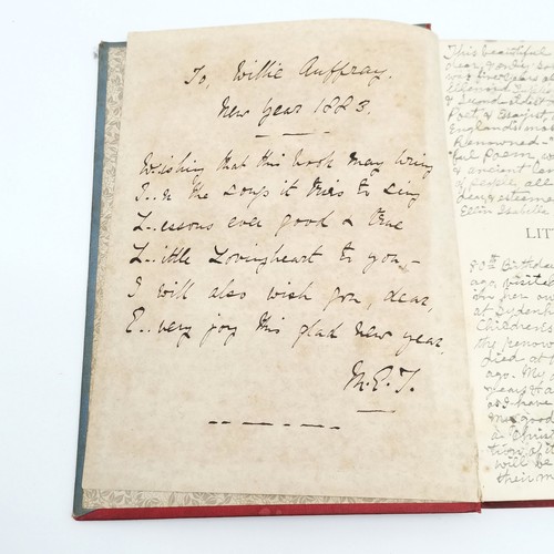 1882 book - 'Little loving heart's poem-book' signed by Margaret ...