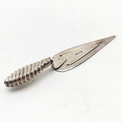 Silver trowel bookmark / page marker by Adie & Lovekin Ltd - 7cm & 3.1g